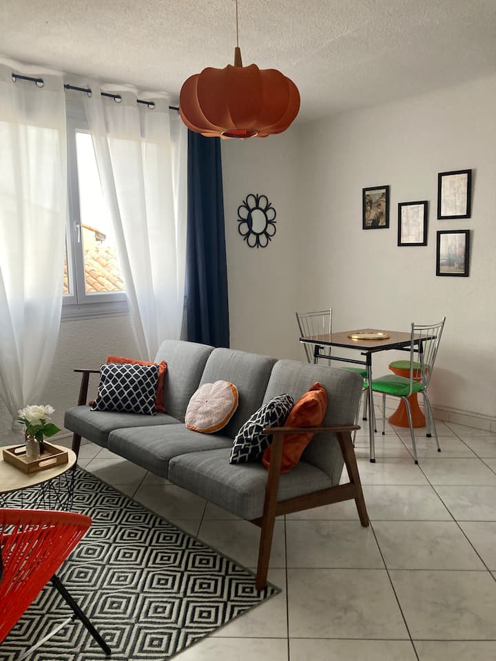 Appart Calme Lumineux 10mn La Gare 3 Centre Ville - Perpignan