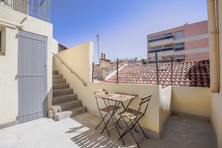 Endoume, Charmant T2 Au Calme, Terrasse, 13007 - Marseille