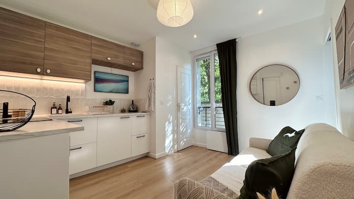 Clichy Levallois - Joli Appart Chaleureux Et Cosy - Clichy