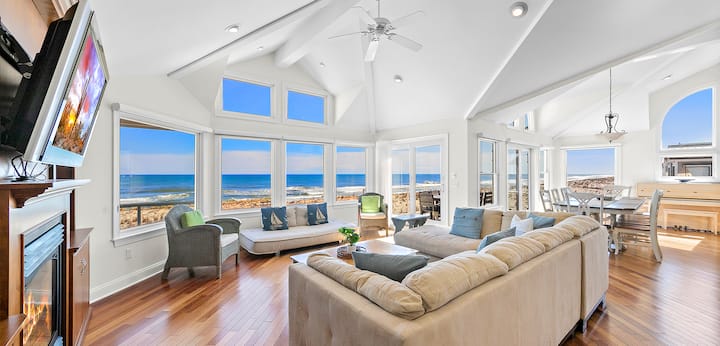 Oceanfront - Rooftop Hot Tub - Long Beach Island