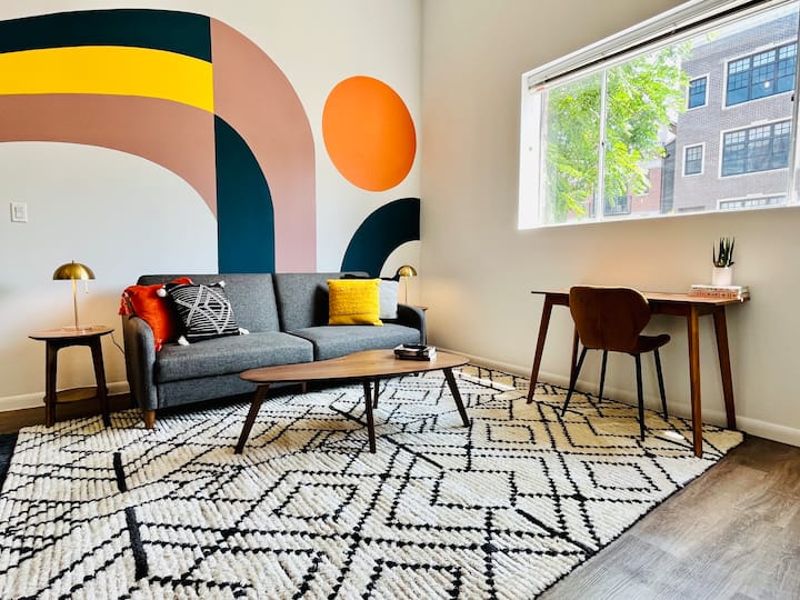 Bright Colorful Boho-chic Studio In Lincoln Square - Albany Park - Chicago