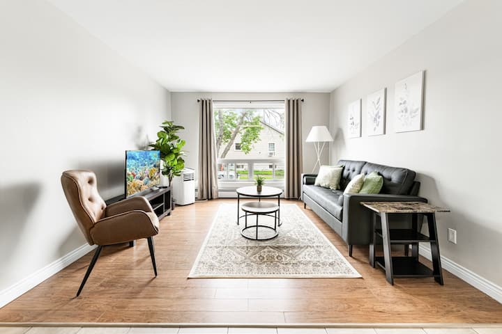 Peaceful Apt Close To Moncton Hospital -3min Drive - Moncton