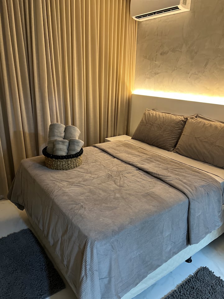 Apto 1q - Moderno é Aconchegante - Brasília