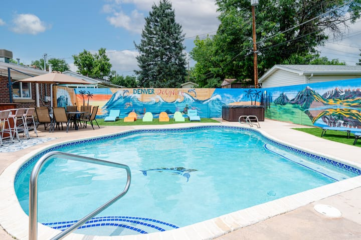 Denver Dolphin~ Pool, Hot Tub, Pool Table, Sun Bar - 덴버
