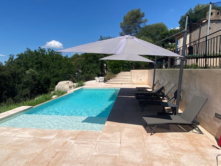 Villa Ensoleillée Et Fleurie - Grasse