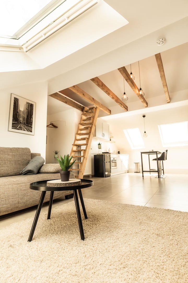 Zentrales Studio - Loft Mit Wlan & Parkplatz - Nordhorn