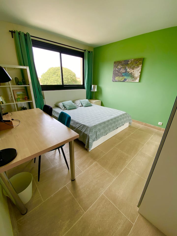 Chambre Verte Apaisante - Marsiglia