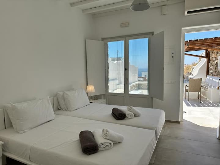 1bd Elia Spirit Suite Sea View By Live&travel - Miconos