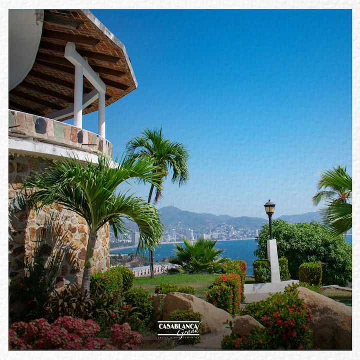 Loft Con Vista A La Bahia De Acapulco, 3 Personas - Pie de la Cuesta