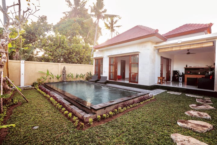 Promo 1 Bedroom Modern Private Villa By Rice Field - 우부드