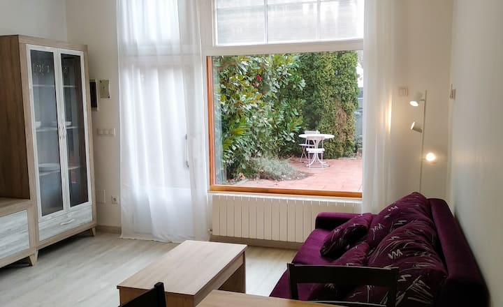 Nuevo Loft Luminoso Con Jardín +Tv 65" - Valladolid