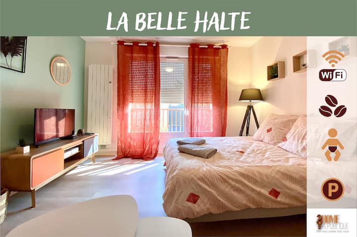 T2 Cosy Proche Hôpital + Parking - Auxerre