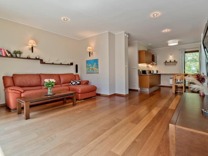 Blueapartpl Przestronny Loft Z Tarasem - Jastarnia