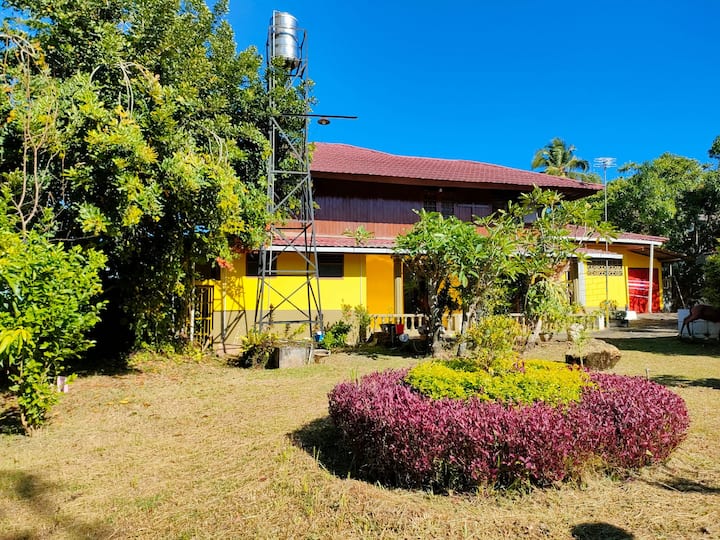 Charming Two-story Wood House In Manado City - Manado