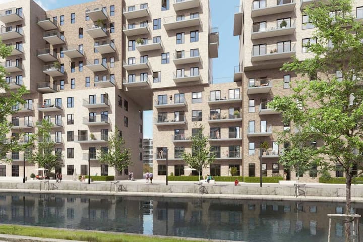 Big Apt In ØRestad Close To Nature And The City - Kööpenhamina
