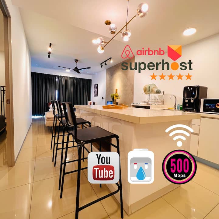 2br Trefoil 500mbps Walk2mall - Klang
