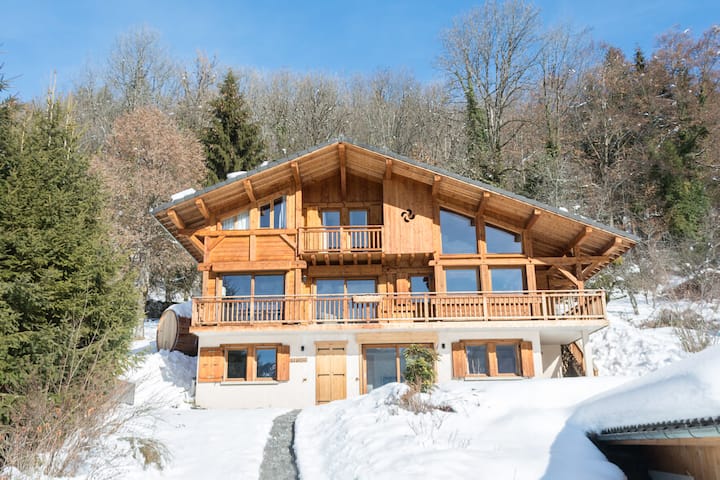 Chalet Marguerite With Sauna And Hot Tub - Samoëns