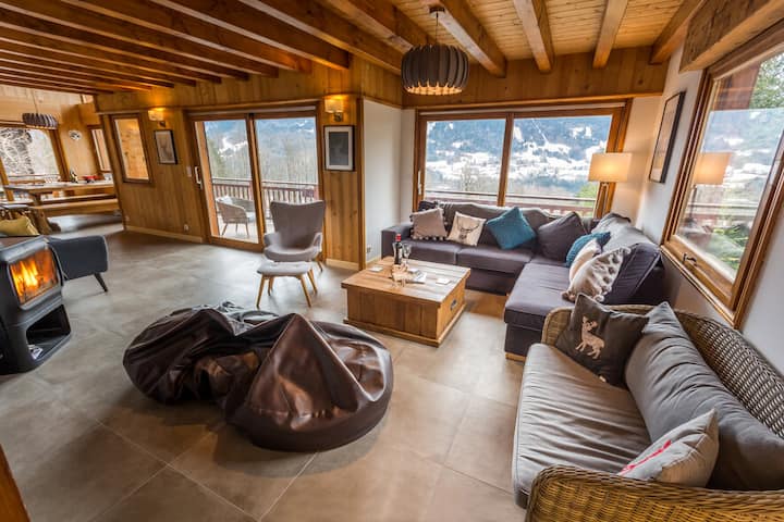 Chalet Marguerite With Sauna And Hot Tub - Samoëns