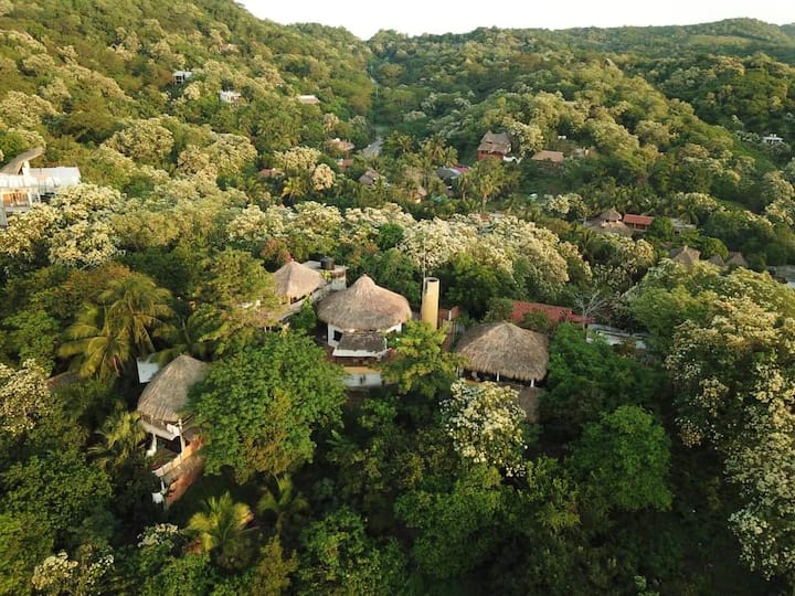 Casa Shari Vista Al Mar. Ubicación Ideal Mazunte! - Mazunte