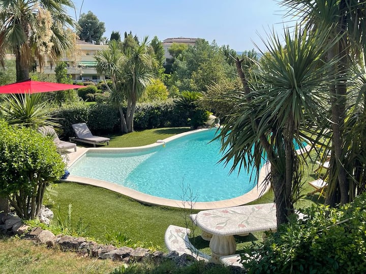 Loustaloun / T2 /Dans Une Maison Privée - Théoule-sur-Mer