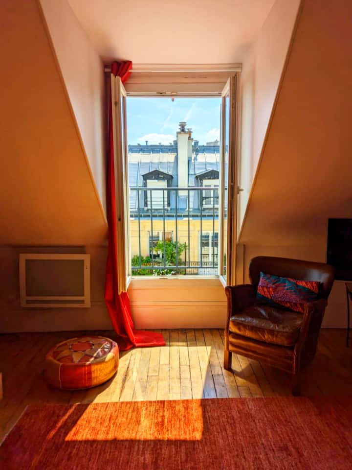 50m2 Spacieux Et Lumineux - París