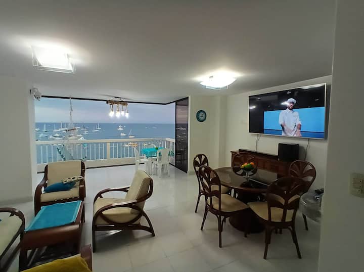 Hermoso Depart En Av. Malecón - Salinas