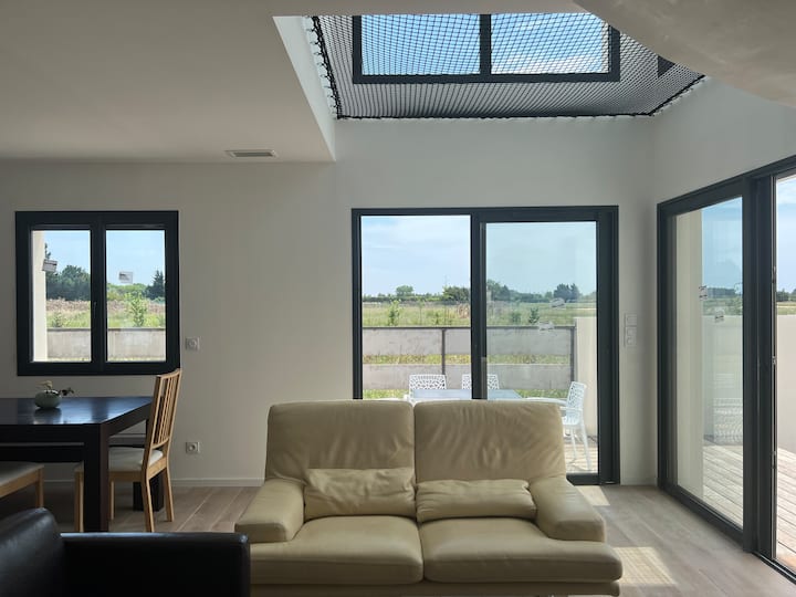 Villa Neuve Avec Piscine Proche Plage/aigues Morte - Lunel