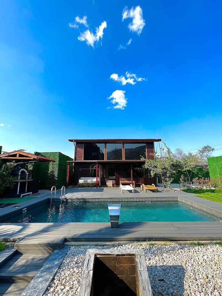 Sapanca Villa Moyo - Isıtmalı Havuzlu Ahşap Villa - Kocaeli