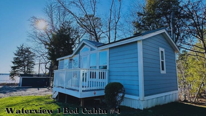 Waterview 1 Bed Cabin #4 (Grey) - レイク・ワイリー, SC