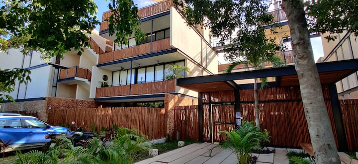"Kaabal" Depa En Zama Con Patio Y Alberca Privada - Paradise Beach