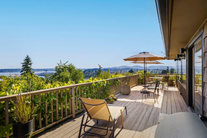 Casa Zen|dt Manette|water Views|king Bed - Bremerton, WA