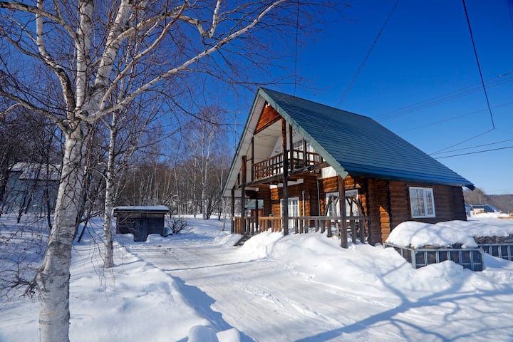 The Lodge Abashiri【nature Log House W/ Bbq】 - Abashiri