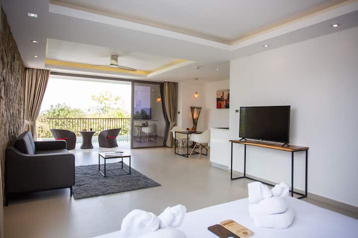 Deluxe Corner Room Seaview & Pool Connection A105 - Koh Samui