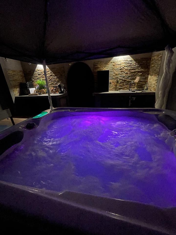 Chambre L'évasion Jacuzzi Privé à 5 M De La Mer - Lattes
