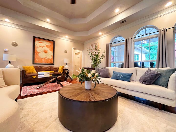 Spacious Luxury Retreat In North Macon - Lake Tobesofkee, Lizella