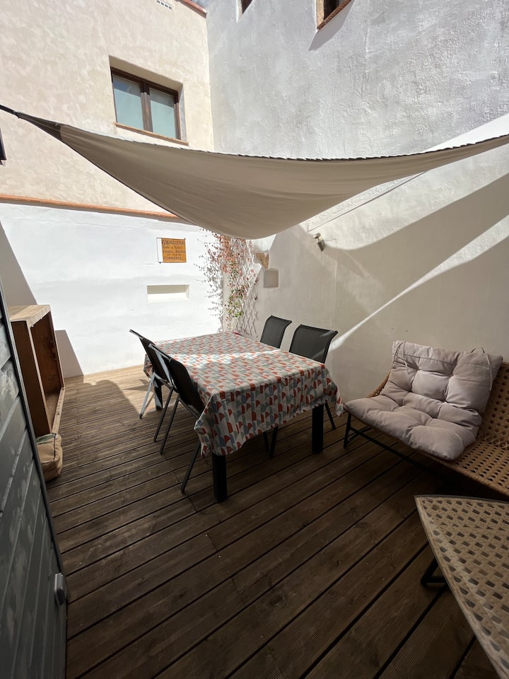Cœur Village, Grande Terrasse+clim Réversible - Marseillan