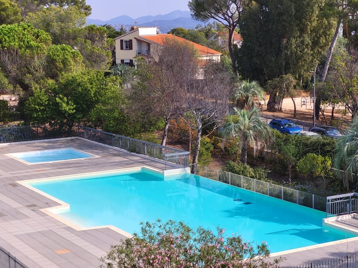 "Areka" Plage à 5 Mn à Pied, Vue Mer, Piscine, Ac - Saint-Aygulf