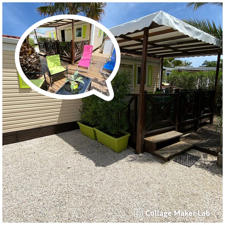 Mobilhome Argeles/mer - Plage du Racou