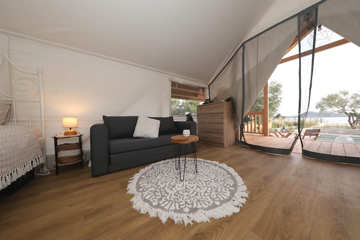 Auras - Glamping Eco Resort - Tent A2 Seafront - Biograd na Moru