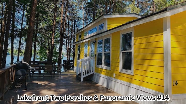 Lakefront, 2 Porches & Panoramic Views #14(yellow) - Lake Wylie, SC