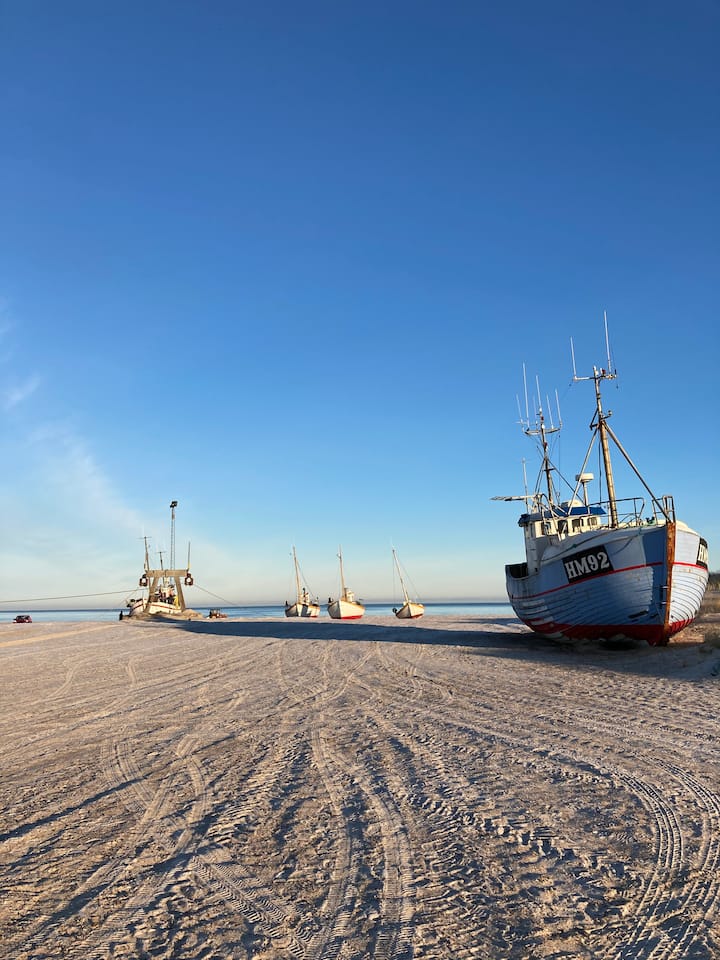 Sommerhus Ved Slettestrand - 100 M Fra Stranden - Denemarken