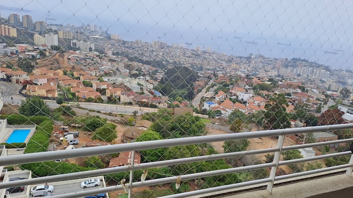 Hermoso Depto Con Vista Privileg - Valparaíso