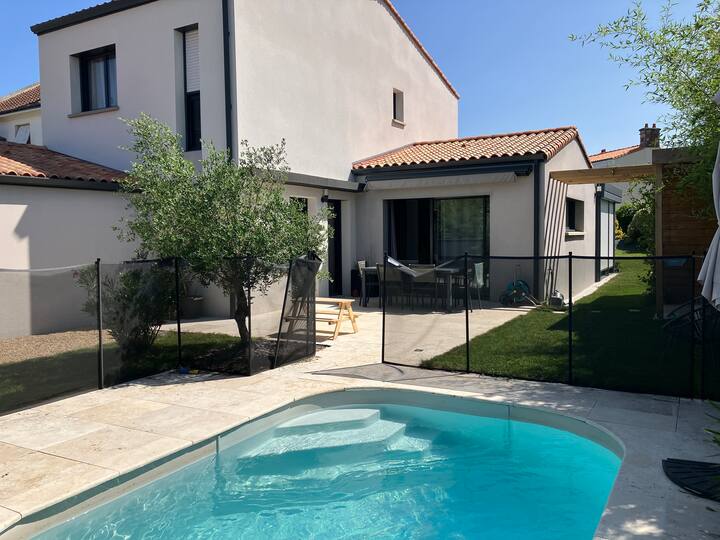 Maison Avec Piscine Vignoble Nantais - Saint-Sébastien-sur-Loire