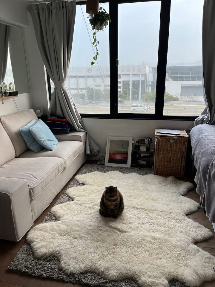 Conveniently & Quiet Studio Home W Big Terrace - Hong Kong