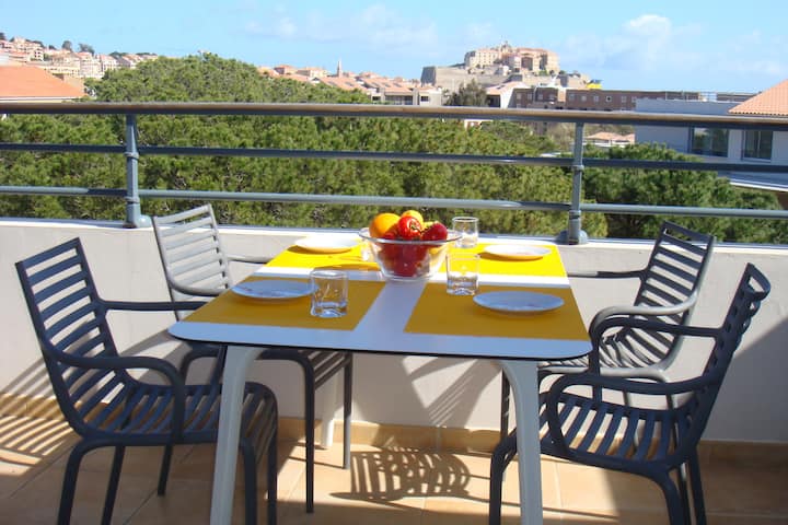 Appart. Sur Parc Avec Piscine - Calvi