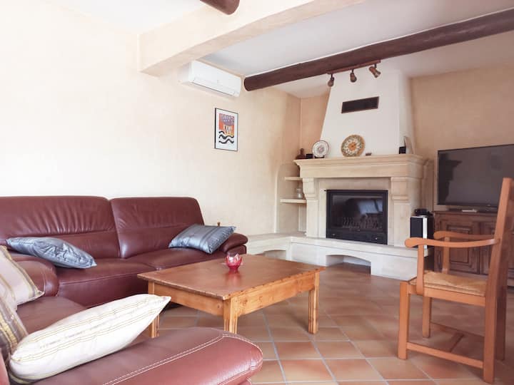 Maison Provençale Climatisée 8 Pers. Piscine - Cavaillon