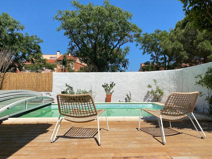Charmante Maison Avec Piscine - Perpignan