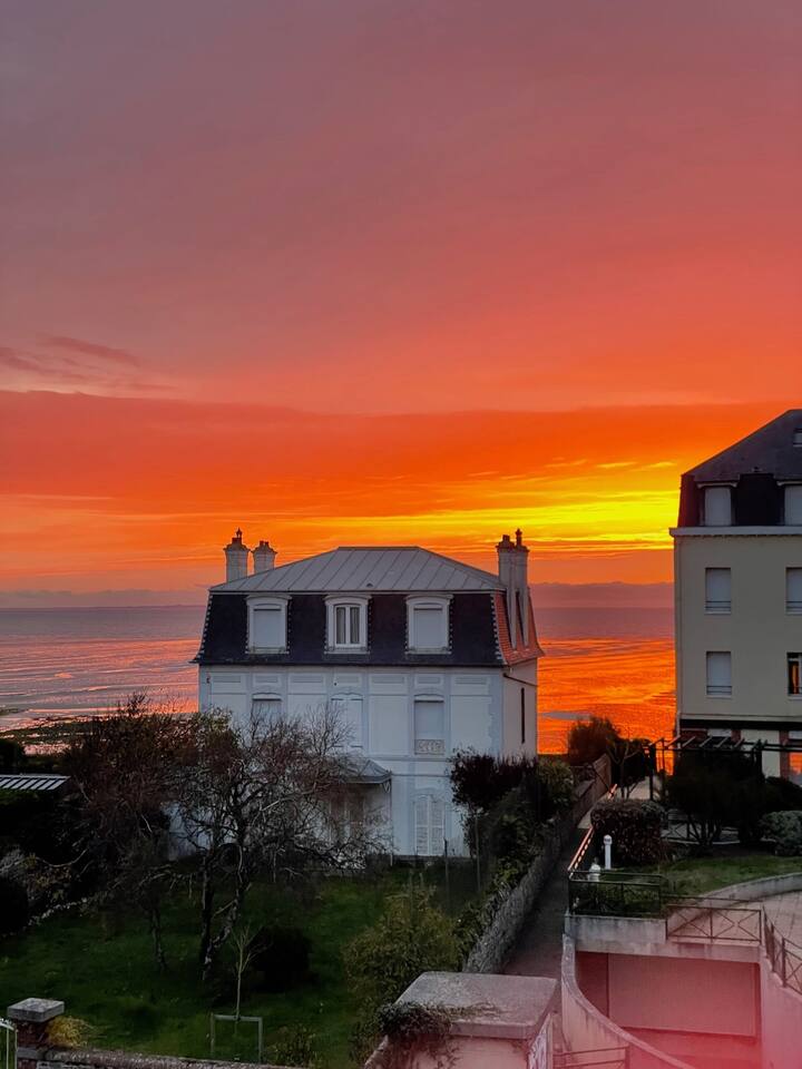 Chalet Des Roseaux, Vue Sur Mer - Saint-Pair-sur-Mer