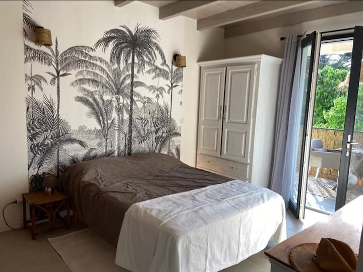 Chambre Romantique-indépendante-kitchenette D’été - Soorts-Hossegor