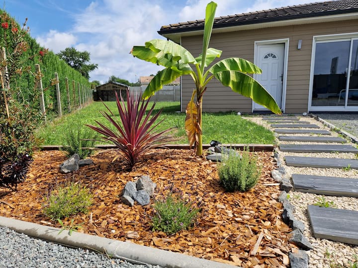 Charmante Villa Neuve Pour 7 Pers Terre Et Mer - Carcans